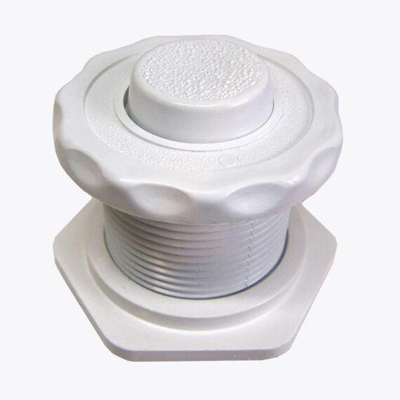 Air Button – with Raised Button (White) - Hydro Thermix