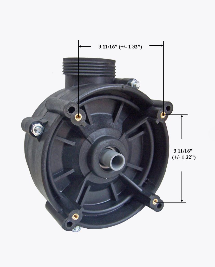 Vico Balboa Pump (wet end) 2hp, 1 1/2″ Connections Complete w/ Impeller ...