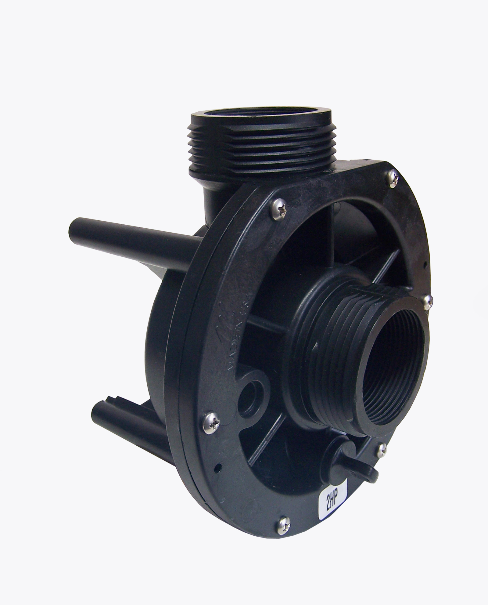 Waterway 2.0 hp, 1.5″ Spa Pump Center Discharge Wet-end Model 310-1141 ...