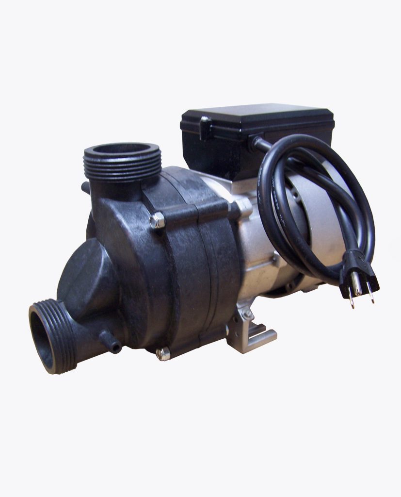 Whirlpool Bathtub Jet Pump, 1hp, 9.5 amps, 115V. w/ Cord, Air Switch ...