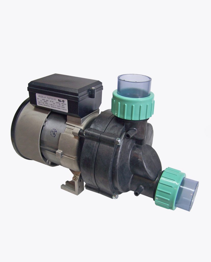 Whirlpool Bathtub Jet Pump - 3/4hp, 7.7 amps, 115V. w/ Cord, Air Switch ...